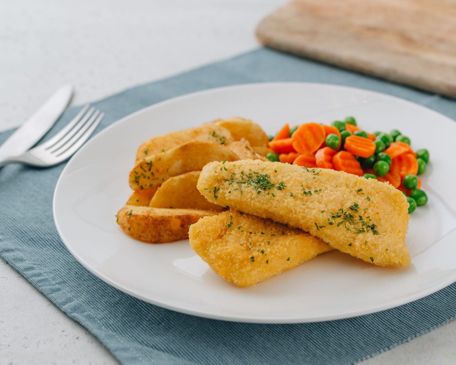 Crumbed Fish - Home Chef WA
