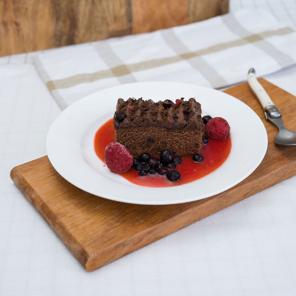 Chocolate Berry Cake Home Chef WA